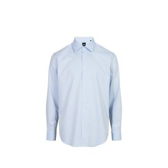HUGO BOSS Chemise manches longues en rati&egrave;re de coton