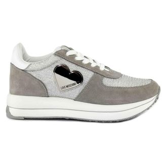 Love Moschino Graue Sneakers - - Shoes - Damen - Grau - 40 EU