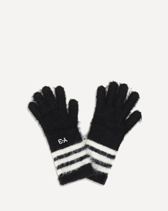 Yohji Yamamoto Stripes knit Gloves Male M