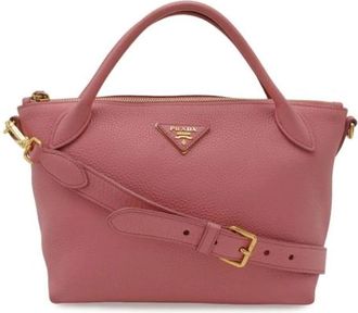 Prada Sac bandouli&egrave;re vintage doccasion - Femme - Pre-owned - Rose - Taille: ONE Size