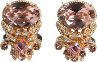 Dolce & Gabbana Homme, Accessoires, Jaune, Taille: ONE Size Boutons de manchette