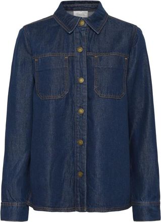 MY ESSENTIAL WARDROBE Femme, Blouses et Chemises, Bleu, Taille: 42 FR Chemises en denim