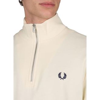 Fred Perry Sweatshirt col montant en coton