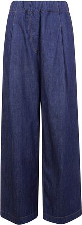 Dries Van Noten Pila Denim Cropped Trousers