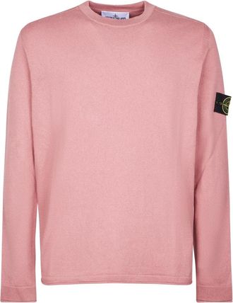 Stone Island Homme, Pulls, Rose, Taille: XL Pull ras du cou