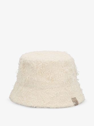 Brunello Cucinelli Bucket hat with applique - BRUNELLO CUCINELLI - gender_Woman