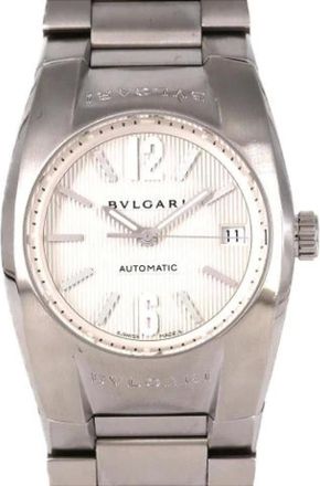 Bulgari Montre vintage doccasion - Femme - Pre-owned - Blanc - Taille: ONE Size
