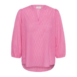 Kaffe Damen, Blusen & Hemden, Rosa, 3XLGr&ouml;&szlig;e