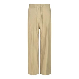 P.A.R.O.S.H. Sandfarbene Hosen - - Trousers - Damen - Beige - M
