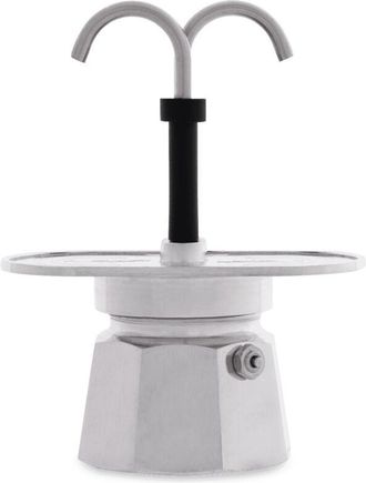 Bialetti Mini Express Cafeti&egrave;re 2 Tasses Aluminium 0007302