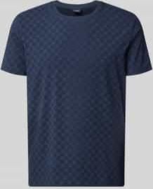 Joop T-Shirt mit Logo-Muster und Rundhalsausschnitt