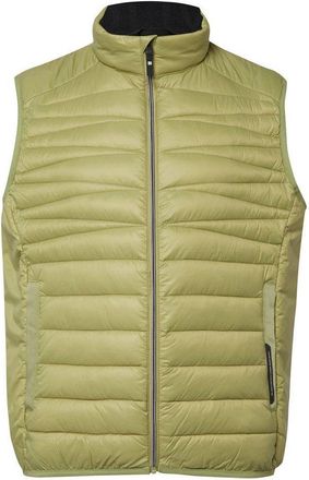 s.Oliver Outdoorjacke Outdoor-Weste Leichte Steppweste mit Stehkragen und Kontrast-Details