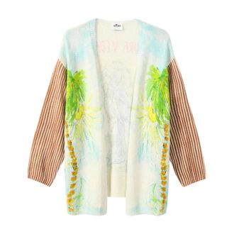 Me369 Pura Vida Cardigan - Femme - Pulls - Multicolore - Taille: 38 FR