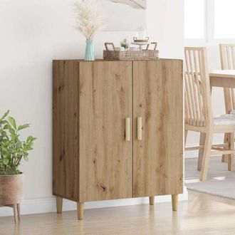 vidaXL vidaXL Buffet Ch&ecirc;ne artisanal 70 x 34 x 90 cm Bois ding&eacute;nierie