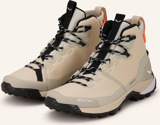 Salewa Wanderschuhe Puez 2 Mid Ptx beige