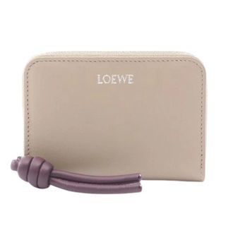 Loewe Pre-owned Leder M&uuml;nzb&ouml;rse - - Pre-owned - Damen - Beige - ONE SIZE