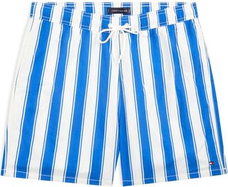 Tommy Hilfiger Schnelltrocknende Badeshorts mit Streifenmuster in