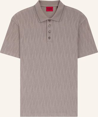 HUGO BOSS Hugo Jersey-Poloshirt Dunik braun
