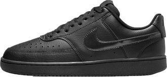 Nike Nike Damen Court Vision Low Sneaker, Schwarz, 35.5 EU
