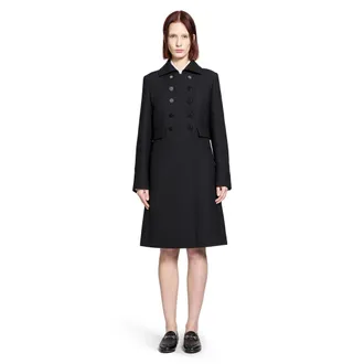 Gucci Double-Breasted Wool Coat