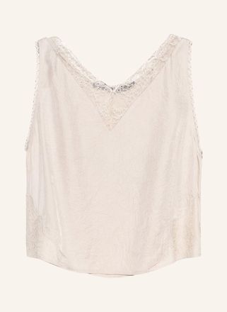 Bimba & Lola Bimba Y Lola Spitzen-Top grau