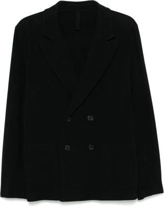 Harris Wharf London Homme, Vestes, Noir, Taille: XL Blazer Crois&eacute;