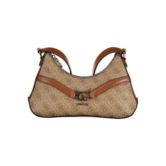 Guess Femme, Sacs, Beige, Taille: ONE Size DEA Mini Sac Bandouli&egrave;re