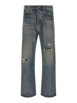 Purple Jean Droit - Bleu