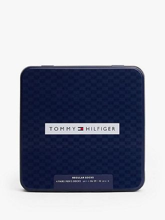 Tommy Hilfiger Coffret cadeau de 4 paires de chaussettes