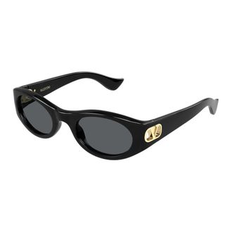 Valentino Ovale Sonnenbrille - - Accessories - Damen - Schwarzk - 53 MM