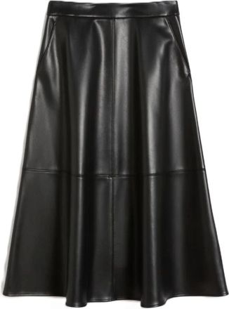 Max Mara Damen, R&ouml;cke, Schwarzk, LGr&ouml;&szlig;e