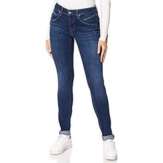 Mavi Damen Adriana Jeans, Dark Brushed Denim, 31W / 30L EU