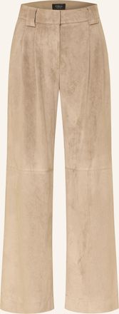s.Oliver Black Label S.Oliver Black Label Hose In Lederoptik beige