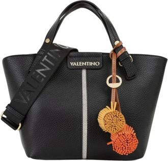 Mario Valentino Femme, Sacs, Noir, Taille: ONE Size Hybris Re Handbag