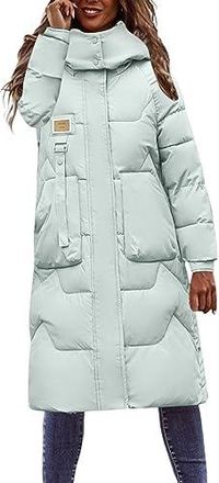 Generic Doudoune Chaude Femme Hiver Veste Doudoune Capuche Fine Ultralight Femme Grande Taille Veste Matelass&eacute;e Jacket Femme Blouson Voyages De Vacances Outwe