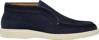 Santoni Loafer - Halfhoge Instapper Donkerblauw - Gr. UK_10_5 - in Blau - für Damen
