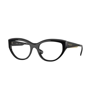 Vogue Eyewear Authentische Brille mit Premium-Qualit&auml;t - - Accessories - Damen - Schwarzk - 53 MM