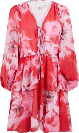 Ted Baker Leyna Minikleid f&uuml;r Damen (Rot)
