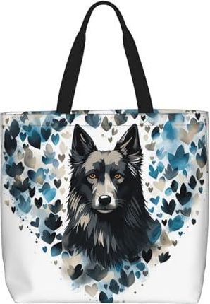 Generic Chiot Entour&eacute; DAmour Sac A Main Femme Imperm&eacute;able Sacs De Courses D&eacute;contract&eacute; Sac &Agrave; Bandouli&egrave;re Pour Plage Voyage Universit&eacute;