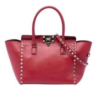 Valentino Pre-owned Sac seau clout&eacute; - Femme - Pre-owned - Rouge - Taille: ONE Size