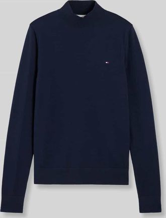 Tommy Hilfiger Slim Fit Langarmshirt mit Mock Neck