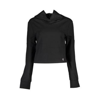 Calvin Klein Lang&auml;rmeliges Kapuzen-Sweatshirt - - Sweatshirts & Hoodies - Damen - Schwarzk - XL
