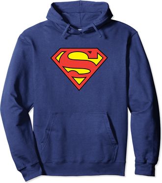Superman Classic Logo Pullover Hoodie