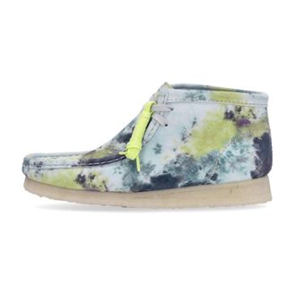 Clarks T&uuml;rkis Tie Dye Wallabee Boot - - Shoes - Herren - Mehrfarbig - 43 EU