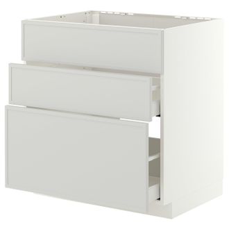 IKEA METOD / MAXIMERA Unterschr. f Sp&uuml;le/3 Fronten/2Sch