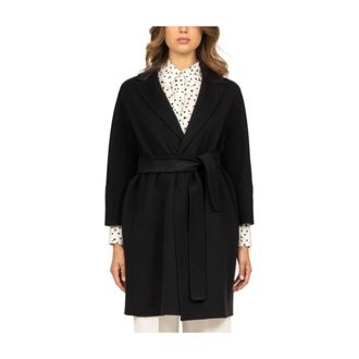 Max Mara Arona Mantel - - Coats - Damen - Schwarzk - 2XL