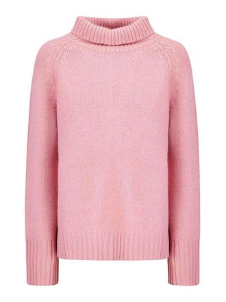 Be You Rollkragenpullover - Rosa