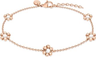 s.Oliver Fu&szlig;schmuck Perlenblume