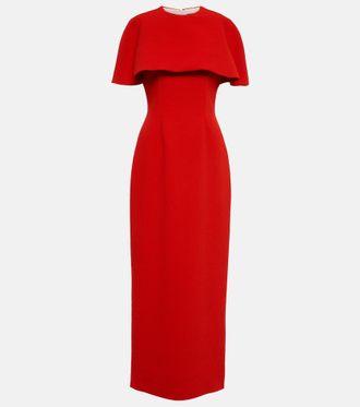 Emilia Wickstead Robe Elham aus Crêpe