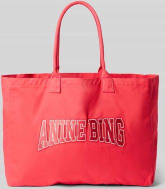 Anine Bing Umh&auml;ngetasche mit Logo-Stickerei